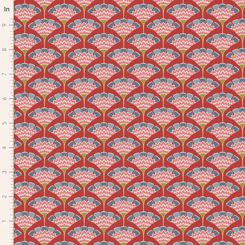 100495 Tasselflower red.